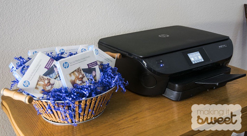 Easy Photo Crafts with HP Social Media Snapshots - Making it Sweet